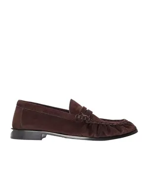 Saint Laurent Le Supple Loafers - Black