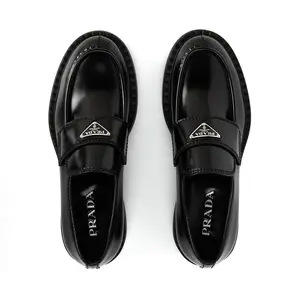 Prada Logo Loafers