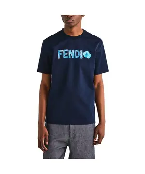 Fendi Crew-neck Short-sleeve T-shirt