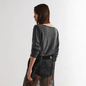 Prada Minimalist Midi Skirt