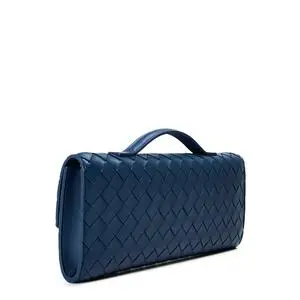 Bottega Veneta Lambskin Clutch