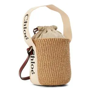 Chloé Woody Bucket Bag - Nude