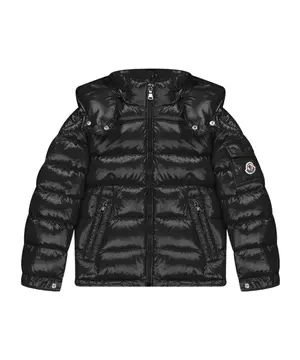 Moncler Logo Patch Down Jacket