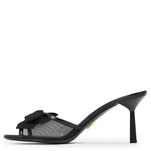 Prada Mule Heeled Sandals