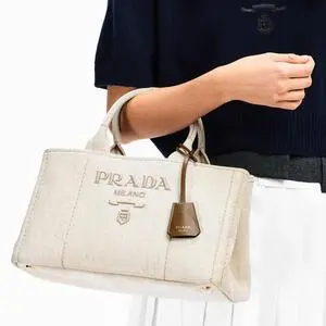 Prada Canvas Lrg Ld62 - Nude