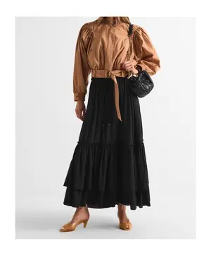 Chloé Tiered Maxi Skirt