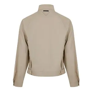 Prada Stand Collar Zip-up Jacket