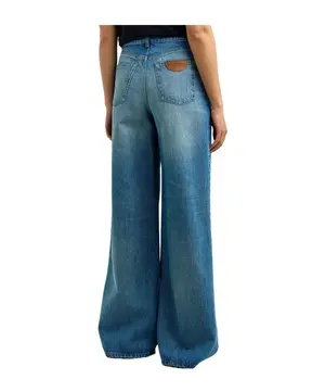 Chloé High-waisted Flared Denim Jeans
