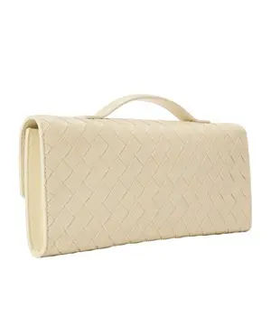 Bottega Veneta Woven Handbag - Nude