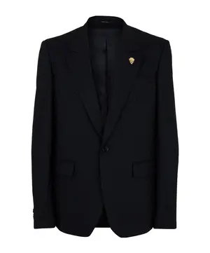 Gucci Single-breasted Blazer - Black