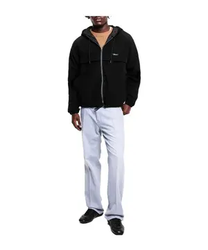 Prada Fleece Hooded Jacket - Black