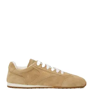 Prada Low Top Trainers - Nude