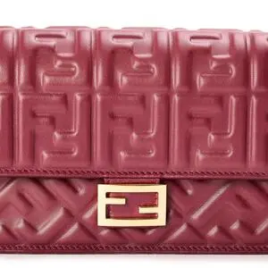 Fendi Chain Wallet - Red