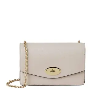 Mulberry Classic Compact Crossbody Bag - White