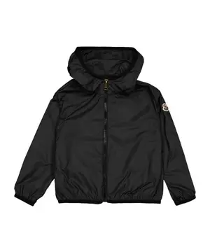 Moncler Logo Patch Raincoat