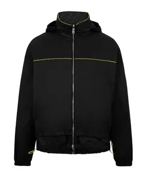 Fendi Reversible Zip-up Jacket With Hood