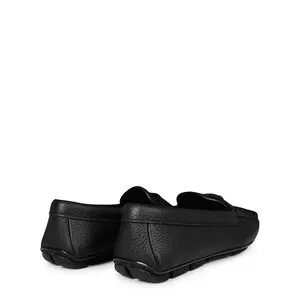 Prada Saffiano Leather Drive Loafers