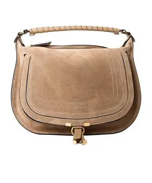 Chloé Marcie Sue Large Hobo Bag - Nude
