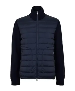 Moncler Wool Zipper Coat