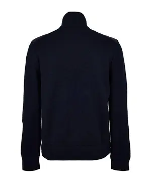 Moncler Wool Zipper Coat