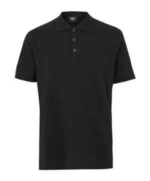 Fendi Monogram Ff Short-sleeve Polo Shirt