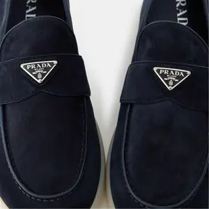 Prada Logo Loafers