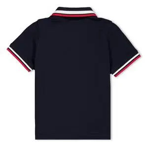 Moncler Short Sleeve Polo Shirt - Black