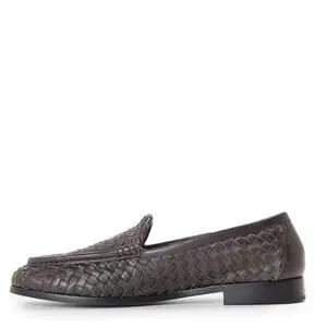 Bottega Veneta Woven Leather Loafers
