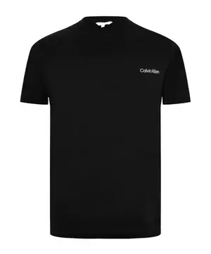 Calvin Klein Fashionable Casual Crew Neck T-shirt - Black