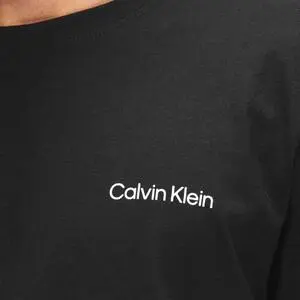 Calvin Klein Fashionable Casual Crew Neck T-shirt - Black