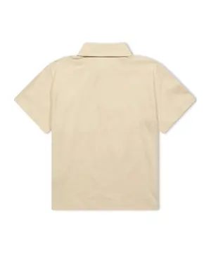 Fendi Logo Detail Short Sleeve Polo Shirt