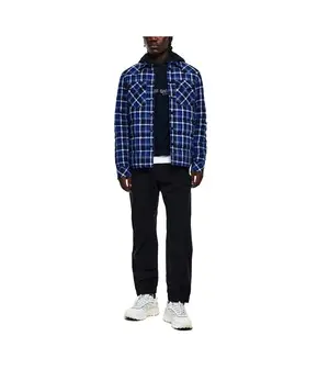 Moncler Shirt-style Jacket - Blue