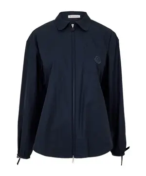 Moncler Structured Overshirt - Black