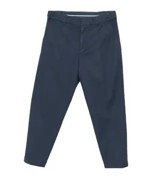 Eleventy Elasticated Waist Trousers With Front Pleats