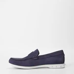 CHRISTIAN LOUBOUTIN Suede Tassel Loafers