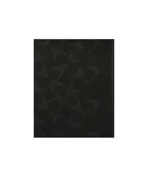 COACH Dark Pattern Monogram Fringed Long Scarf