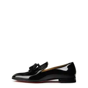 CHRISTIAN LOUBOUTIN Patent Leather Loafers With Tassel Detail