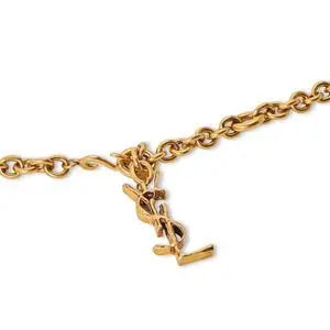 Saint Laurent Thin Chain Belt