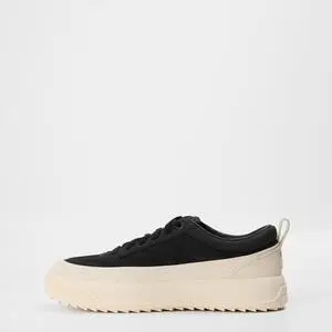 Moncler Low Top Sneakers With Quilted And Paneled Upper