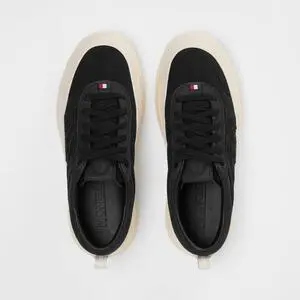 Moncler Low Top Sneakers With Quilted And Paneled Upper