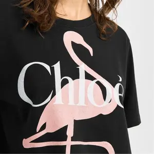 Chloé Logo Crew Neck T-shirt