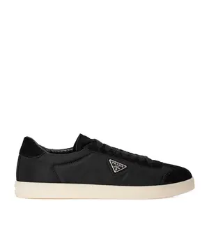 Prada Low-top Sneakers With Triangle Logo