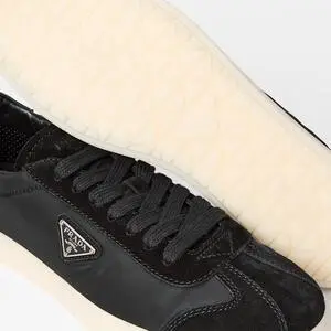 Prada Low-top Sneakers With Triangle Logo