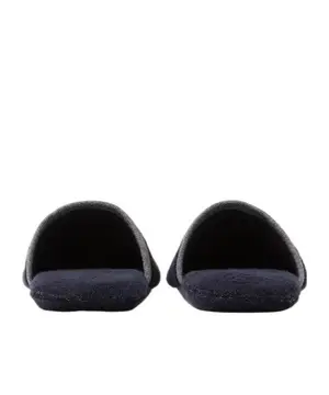Versace Cotton Terry Jacquard Slippers With Medusa Motif - Blue