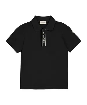 Moncler Short Sleeve Logo Polo Shirt