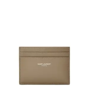 Saint Laurent Men's Soho Card Holder Brown