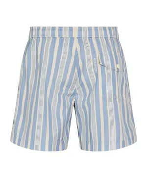 Moncler Simple Swim Trunks - Blue