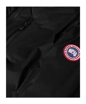 Canada Goose Stand Collar Padded Jacket With Chest Zipper Pocket And Arm Logo Patch