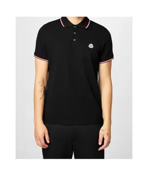 Moncler Logo Short Sleeve Polo Shirt