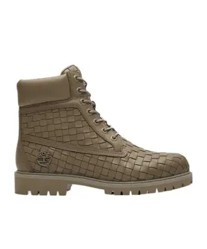 Timberland Woven Texture Lace-up Boots